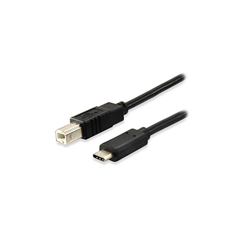Cabo USB-B Macho a USB-C Macho 2.0 1m